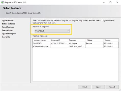 Upgrade Sql Server 2014 To 2019