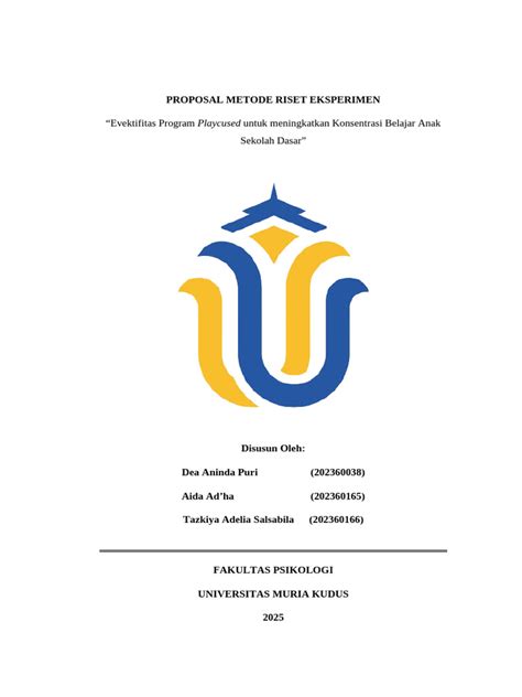 Proposal Metode Riset Eksperimen Pdf
