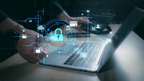 Cyber Security Technology Digital Information Lock Mark Cybersecurity Internet Protect Attacks