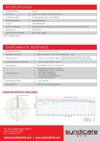 Rfid Supply Chain Tags And Logistics Stickers PDF