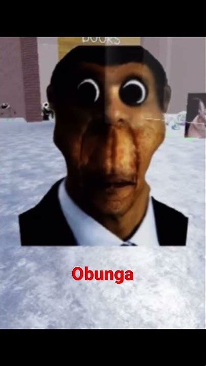 Obunga Roblox Robloxshorts Youtube