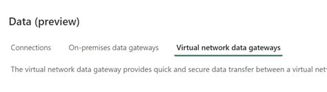 creating and configuring a power bi vnet data gateway data savvy