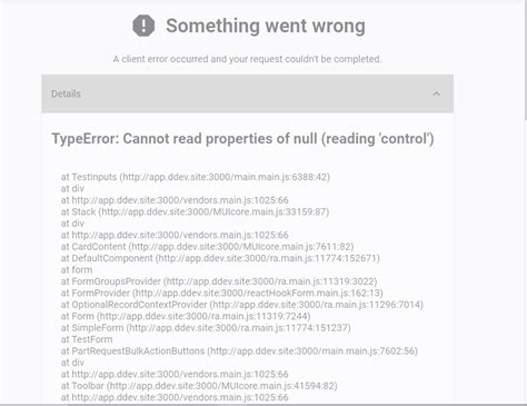 Formcontext Returns Null Inside SOME SimpleForm Components Issue Marmelab React