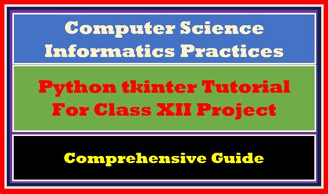 Python Tkinter Tutorial 2022 Comprehensive Guide