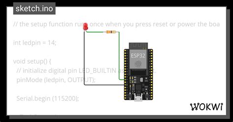 rtos with led wokwi esp32 stm32 arduino simulator