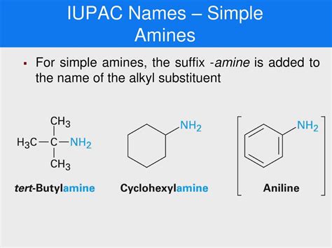Simple Amines