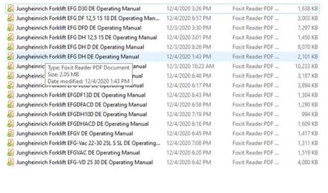Jungheinrich Forklift Efg Operating Manualde