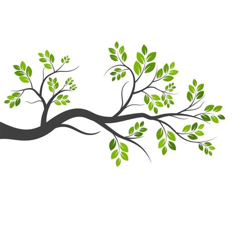 Tree Branch Vector Ilustration Design Vector Art At Vecteezy