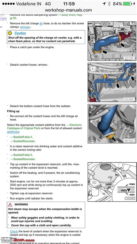 DIY Engine Coolant Flush Change Team BHP