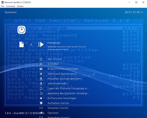 Retroarch Emulator Atari 5200 Atari800 Konsumschaf