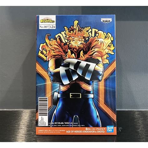 My Hero Academia Age Of Heroes Endeavor And Shoto Aendeavor Shopee