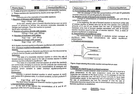 Chemistry Class 10 Shams Guide Notes