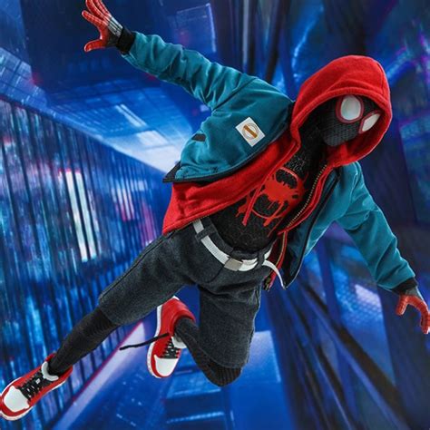 Hot Toys 16 스케일 스파이더맨 인투 더 스파이더 버스 마일즈 모럴리스 콜렉터블 피규어 Mms567 이글루토이