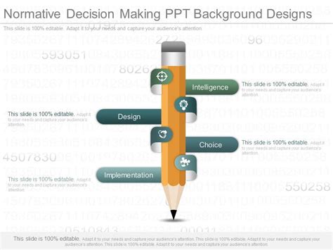 Normative Decision Making Ppt Background Designs