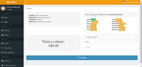 Sistema De Pagos De Servicio SisPagServices PHP MYSQL