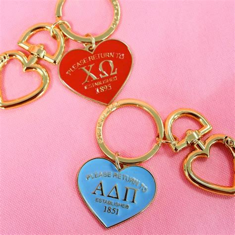 Sorority Please Return Key Ring Gamma Phi Beta In 2025 Little Ts