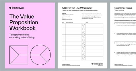 Value Proposition Workbook Remarkable Methods Remarkable Methods