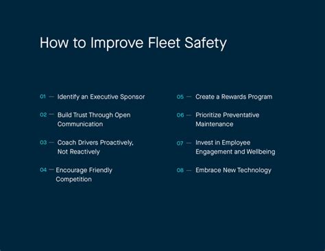 8 Actionable Tips For Improving Fleet Safety Samsara
