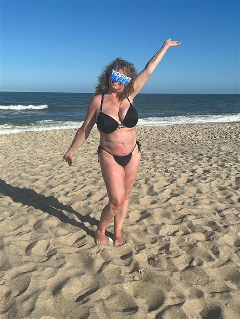 Soaking Up Some Sun On My 60 Yo Milf Body Rbikinimilfs