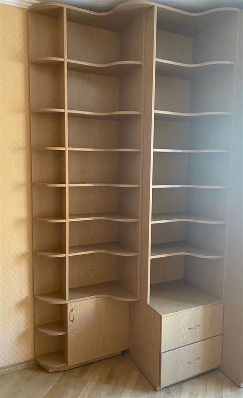 Шафа з відкритими полицями та висувними шухлядами етажерка 4 500 грн Мебель для спальни