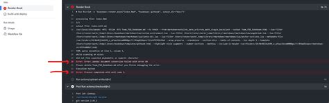 problem with github action yaml header parsing error package