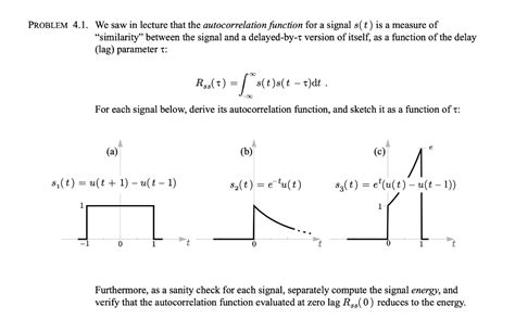 PROBLEM We Saw In Lecture That The Chegg