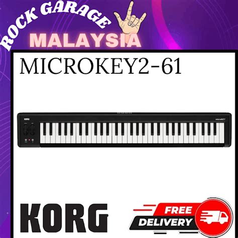 Korg MicroKEY Midi Keyboard MicroKey MicroKey MicroKey Shopee Malaysia