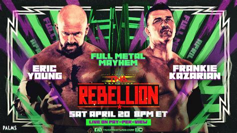 Various Three New Matches Announced For Tna Rebellion 2024 Dark Side