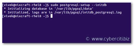 how to install and setup postgresql on rhel 8 nixcraft wiredgorilla