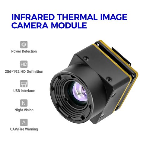 Mini Analog Thermal Camera High Resolution For Fpv Drone 256 192 384 288 640 512 12um Cvbs