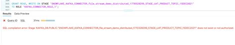 Snowflake Kafka Connector Topic2table Mapping Getting Insufficient Error Stack Overflow