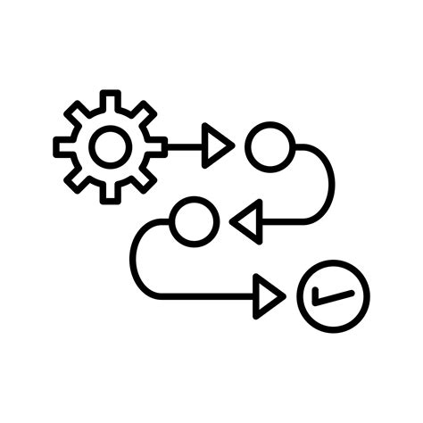 Process Vector Icon 14601277 Vector Art At Vecteezy