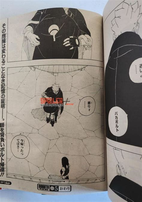 Spoiler Boruto Two Blue Vortex Chapter 5 Momen Timeskip Sasuke