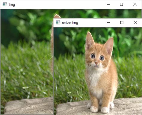 opencv python 이미지 크기조절 resize 하는 법