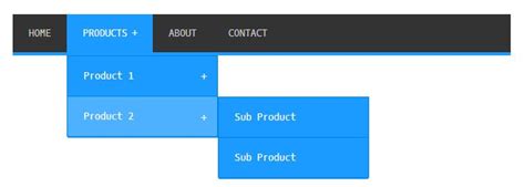Горизонтальное меню Html Css шаблоны Горизонтальное меню Css3 Point Aquamarine шаблон