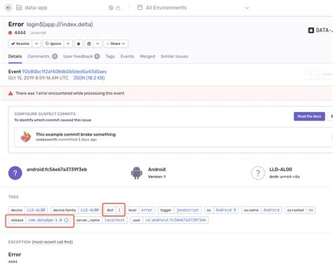 Error Stack Trace Cannot Be Linked To Sourcemap · Issue 696 · Getsentrysentry React Native