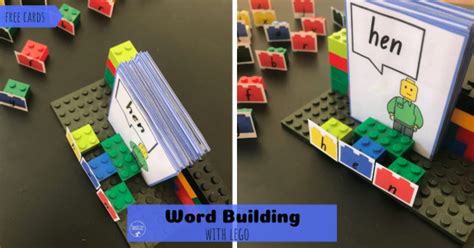 Lego Word Building Lego Words Place Value Game Literacy And Numeracy