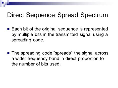 spread spectrum techniques ppt video online download