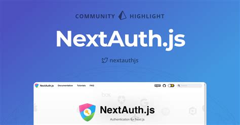 Prisma On Twitter 🙌 Were Big Fans Of Nextauthjs Which Offers