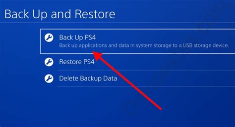How To Back Up On PlayStation