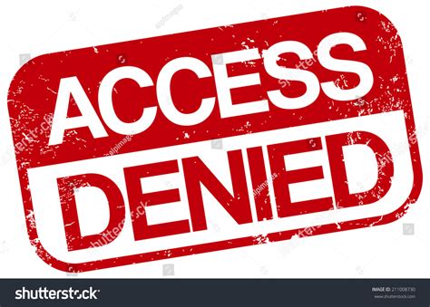 Access Denied Technology Images Stock Photos Vectors Shutterstock
