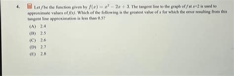 Solved III Let F Be The Function Given By F X X X Chegg
