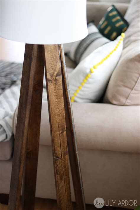 DIY Floor Lamp WITH VIDEO Lily Ardor