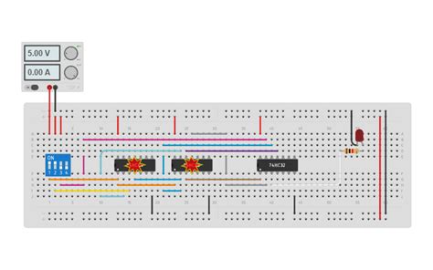 Circuit Design Experiment 3 One Tinkercad