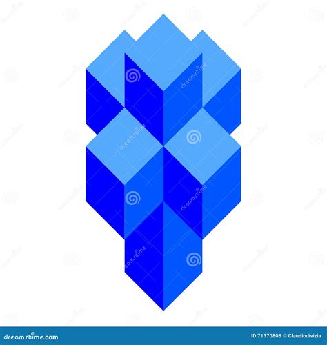 4th Dimensional Tesseract Hypercube 3d Model Black Cube W Green Stand Other Educational Toys