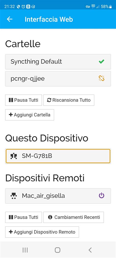 Configuration Disconnected Non Used Support Syncthing Community