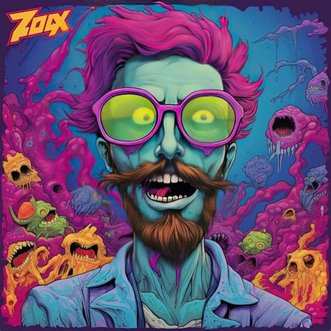 Premium Photo A Poster For A Movie Called The Zig Zag