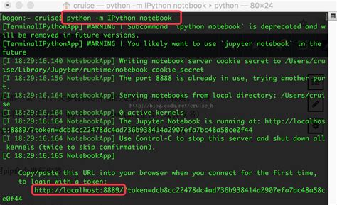 Mac下jupyter即ipython Notebook的搭建及使用mac Ipython Csdn博客