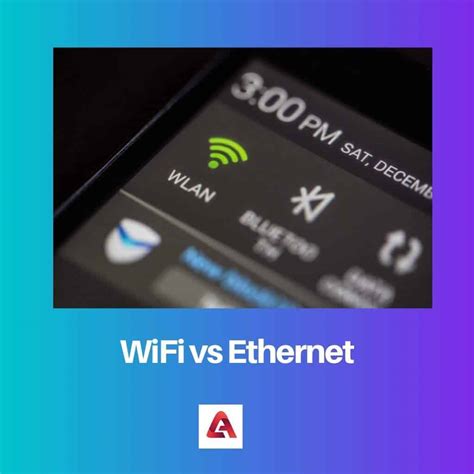 WiFi vs Ethernet Rozdíl a srovnání