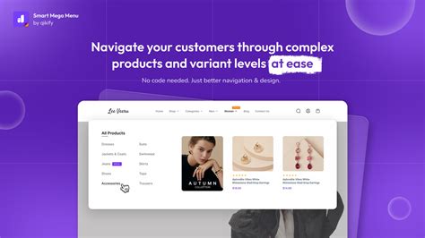 Qikify Mega Menu And Navigation Mega Menu With Images Drop Down Smart